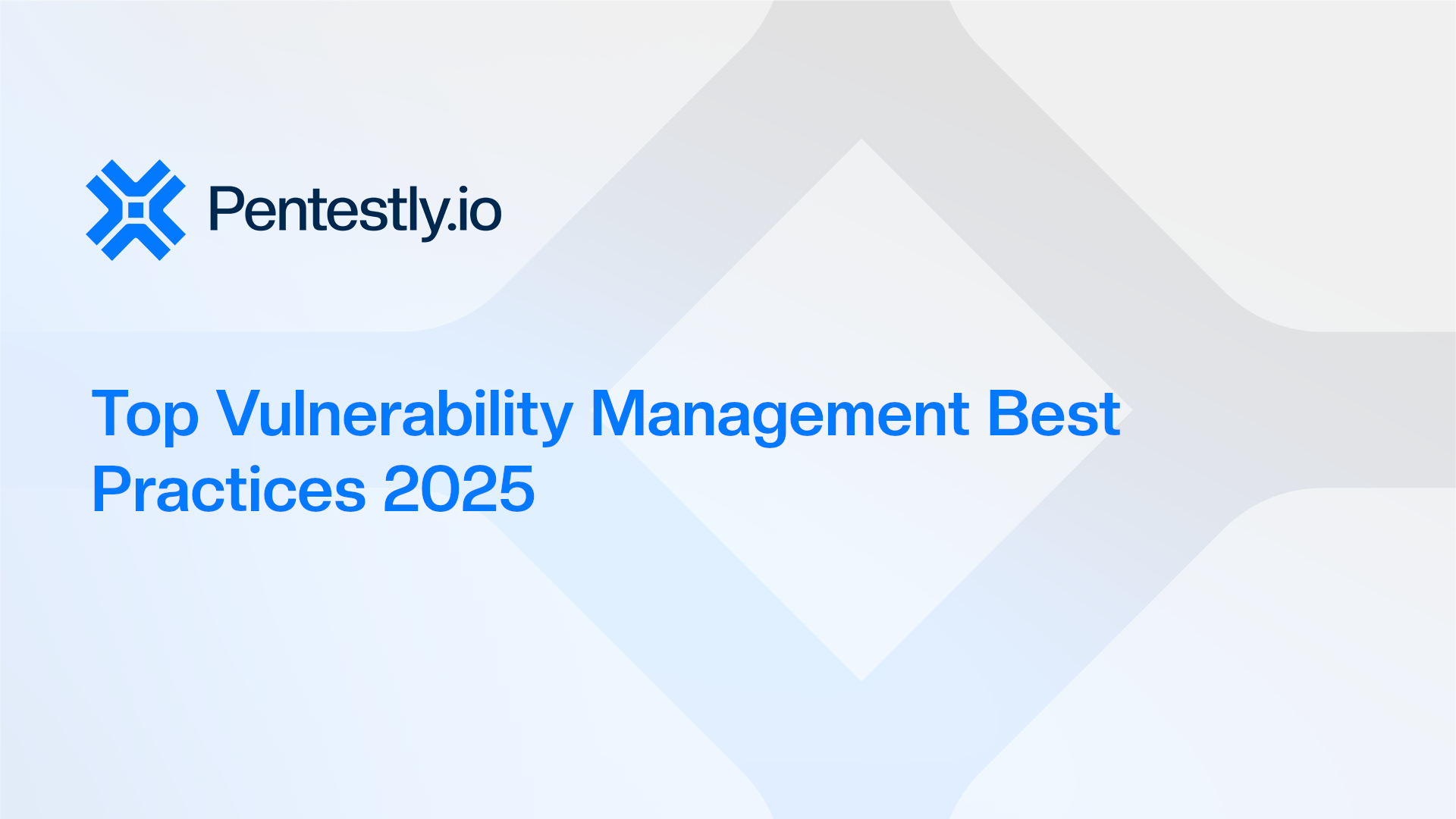 Top Vulnerability Management Best Practices for 2025 | Pentestly.io Blog